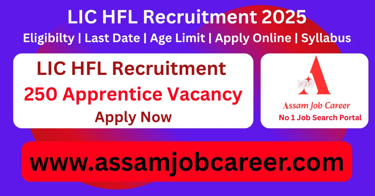 LIC HFL Recruitment 2025 – 250 Apprentice Vacancy: Online Apply